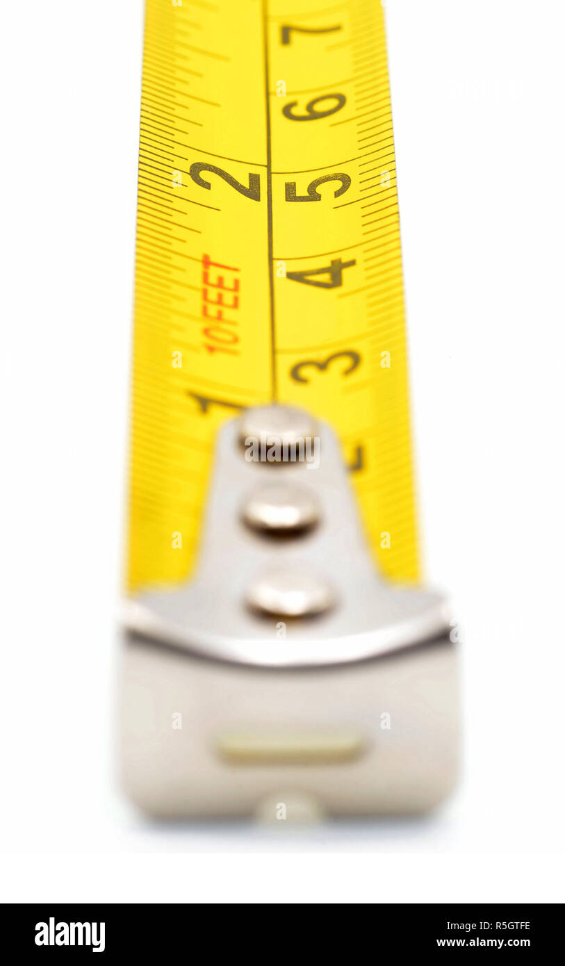 tape measure isolated Stock Photo - Alamy