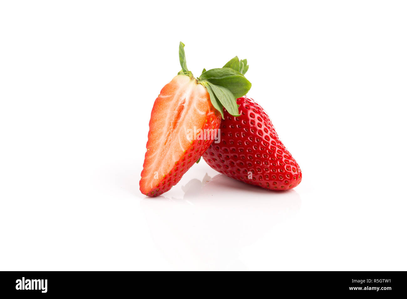Red ripe strawberry fruits Stock Photo - Alamy