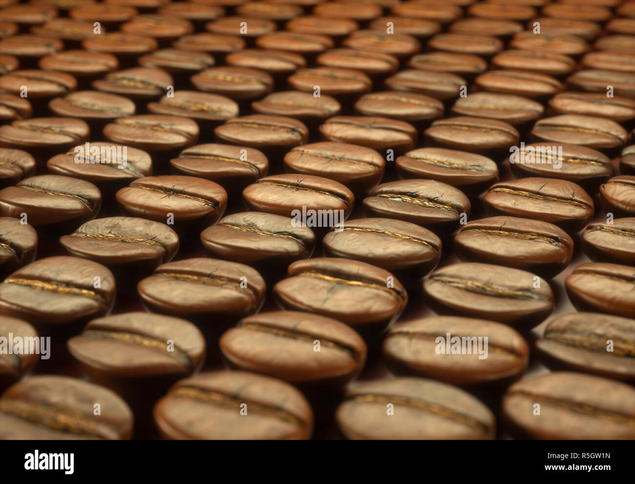Roasted Coffee Beans Selection Stock Photo - Alamy