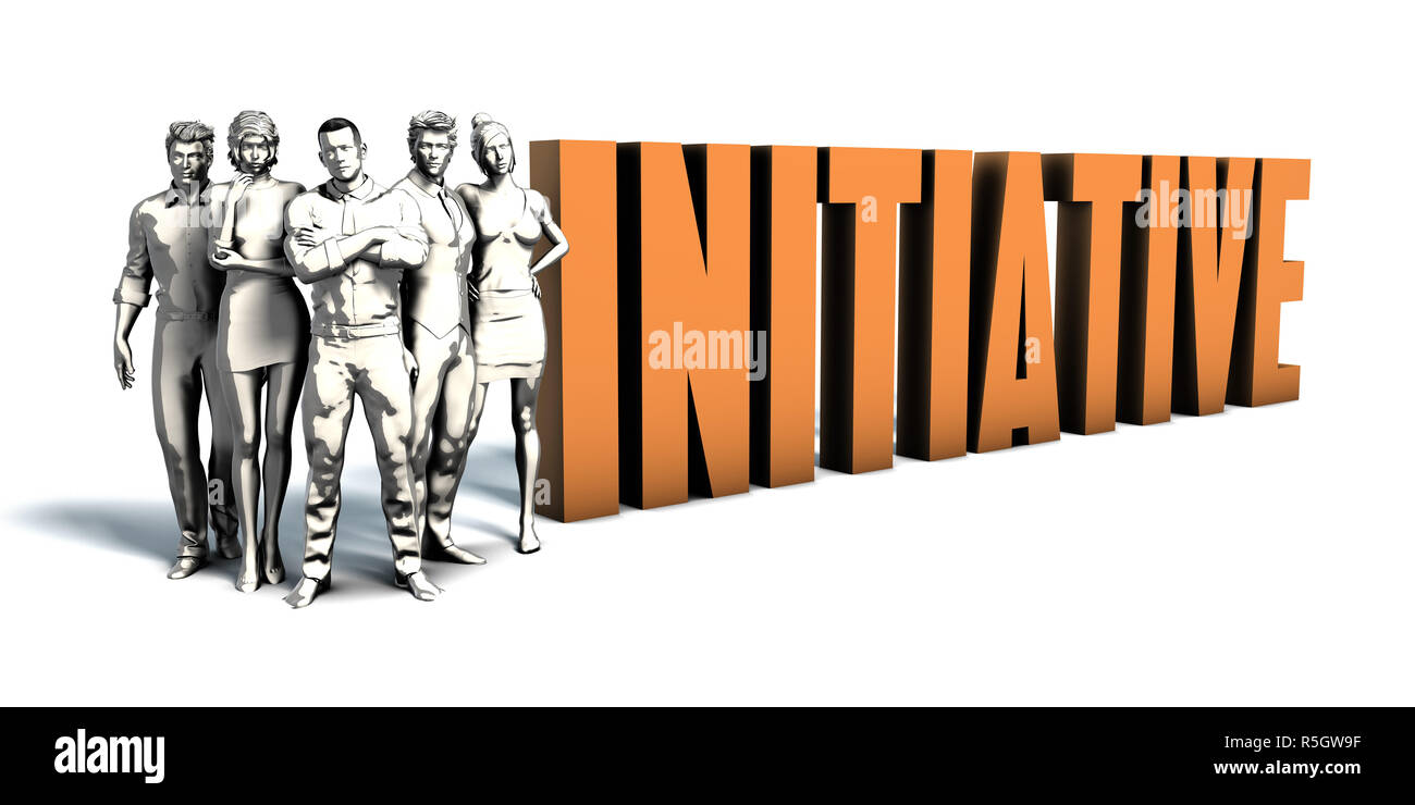 Business People Initiative Art Stock Photo - Alamy