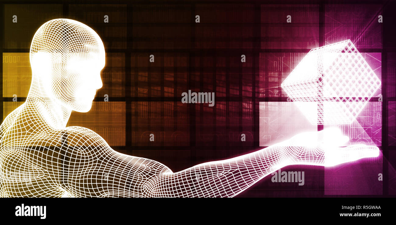 Imagine create concept design innovation hi-res stock photography and ...