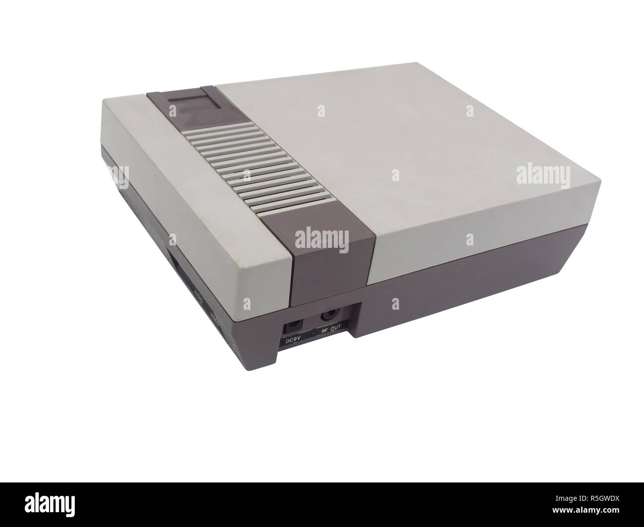 Old videogame console Stock Photo - Alamy