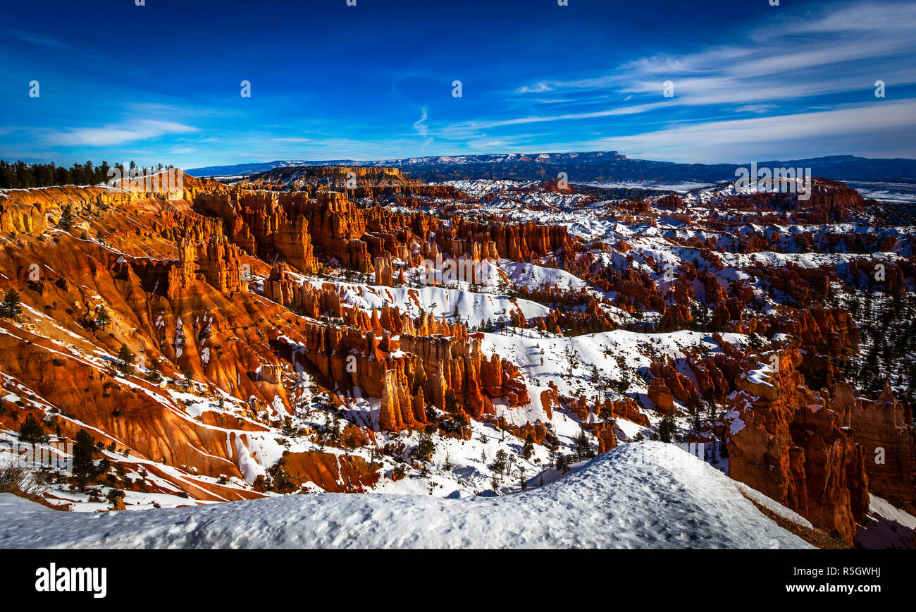 Bryce Canyon in winter Stock Photo - Alamy