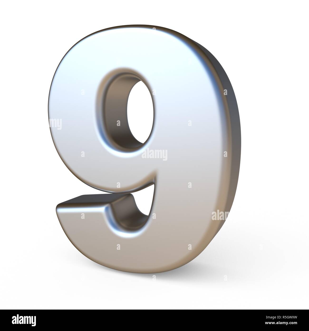 Big number 9 Cut Out Stock Images & Pictures - Alamy