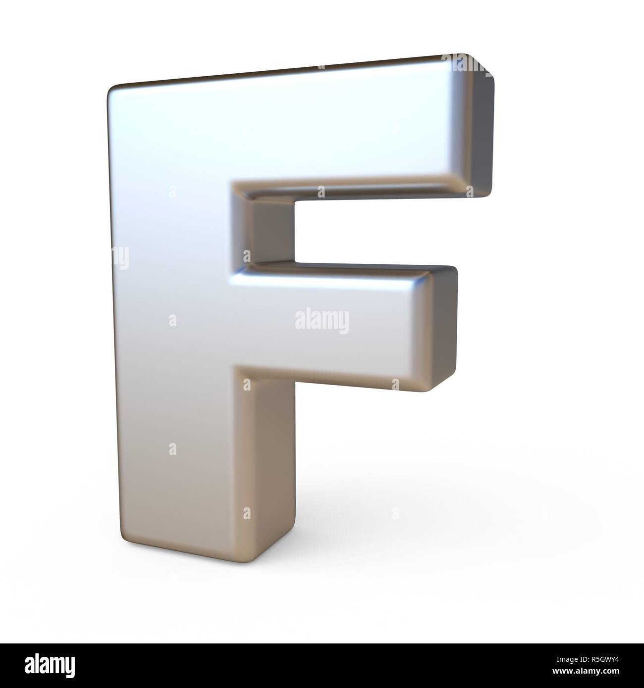 3d letter f Cut Out Stock Images & Pictures - Alamy