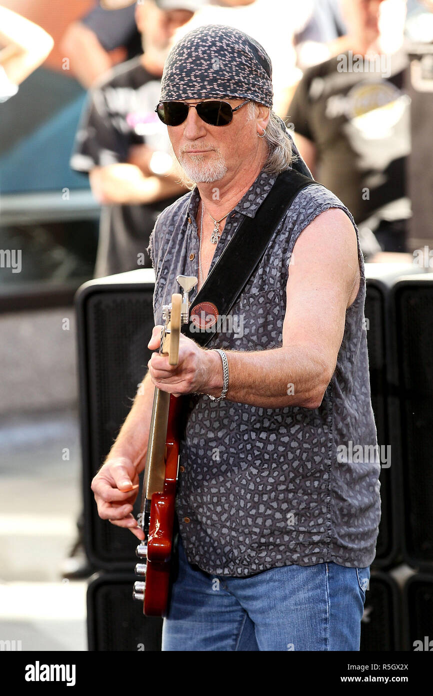 NEW YORK, NY - JULY 23: Roger Glover of Deep Purple Performs On NBC's ...