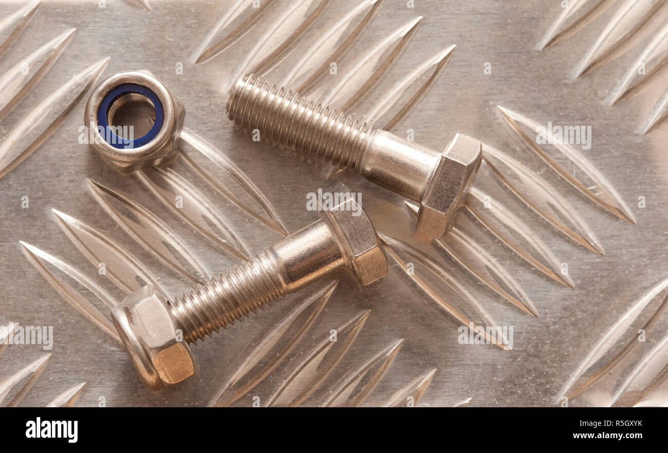 Two metal bolts hi-res stock photography and images - Alamy