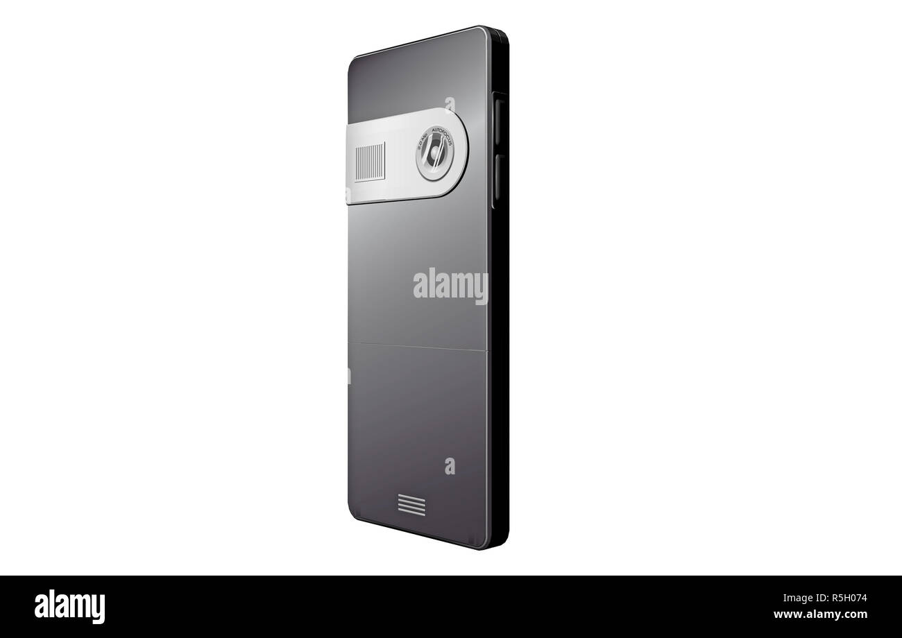 smartphone back with camera released Stock Photo - Alamy
