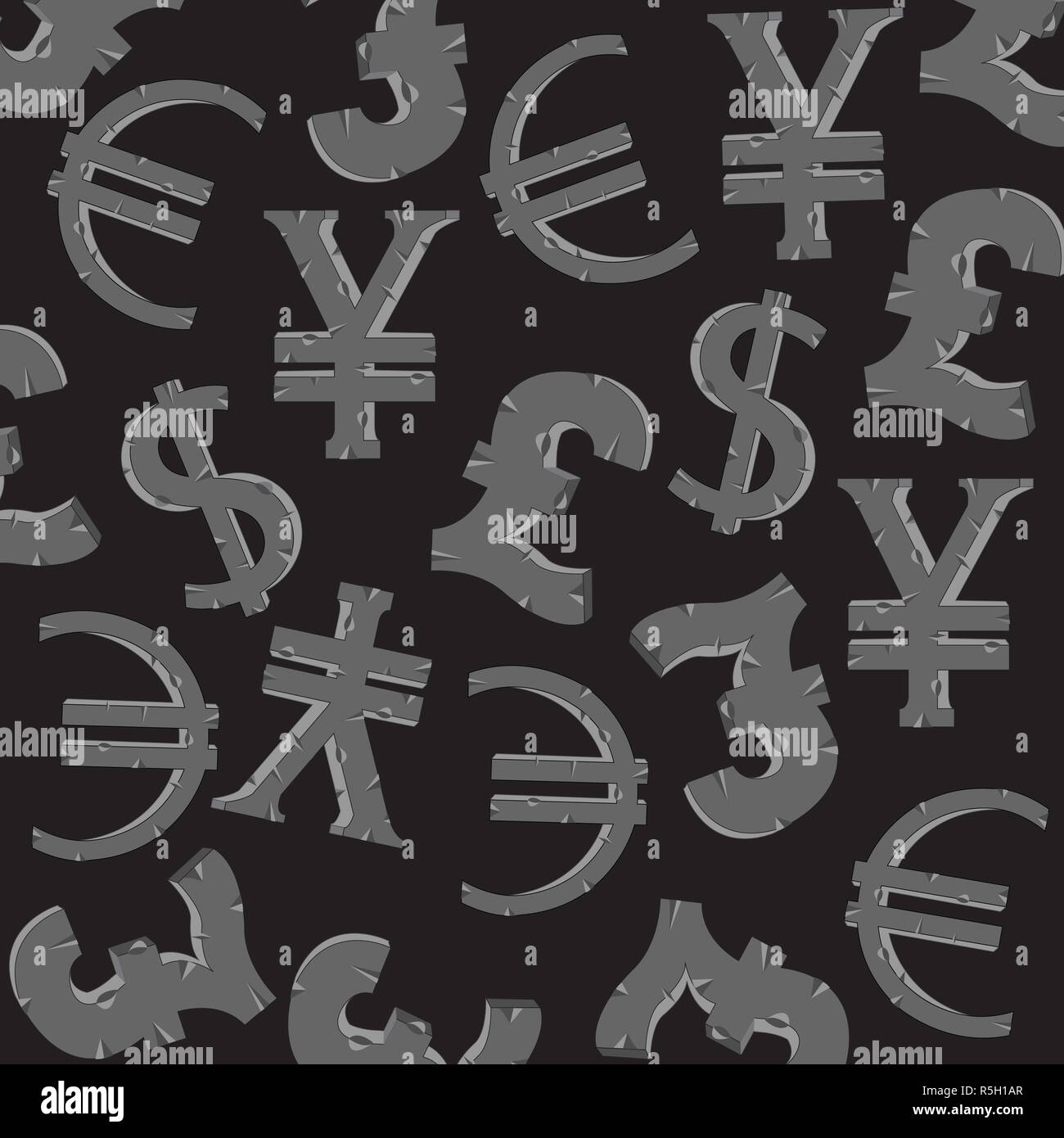 Money signs of the different countries Stock Photo - Alamy