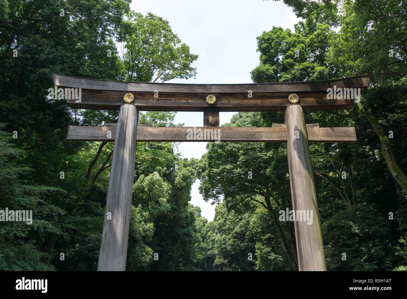 giant torri gates Stock Photo - Alamy