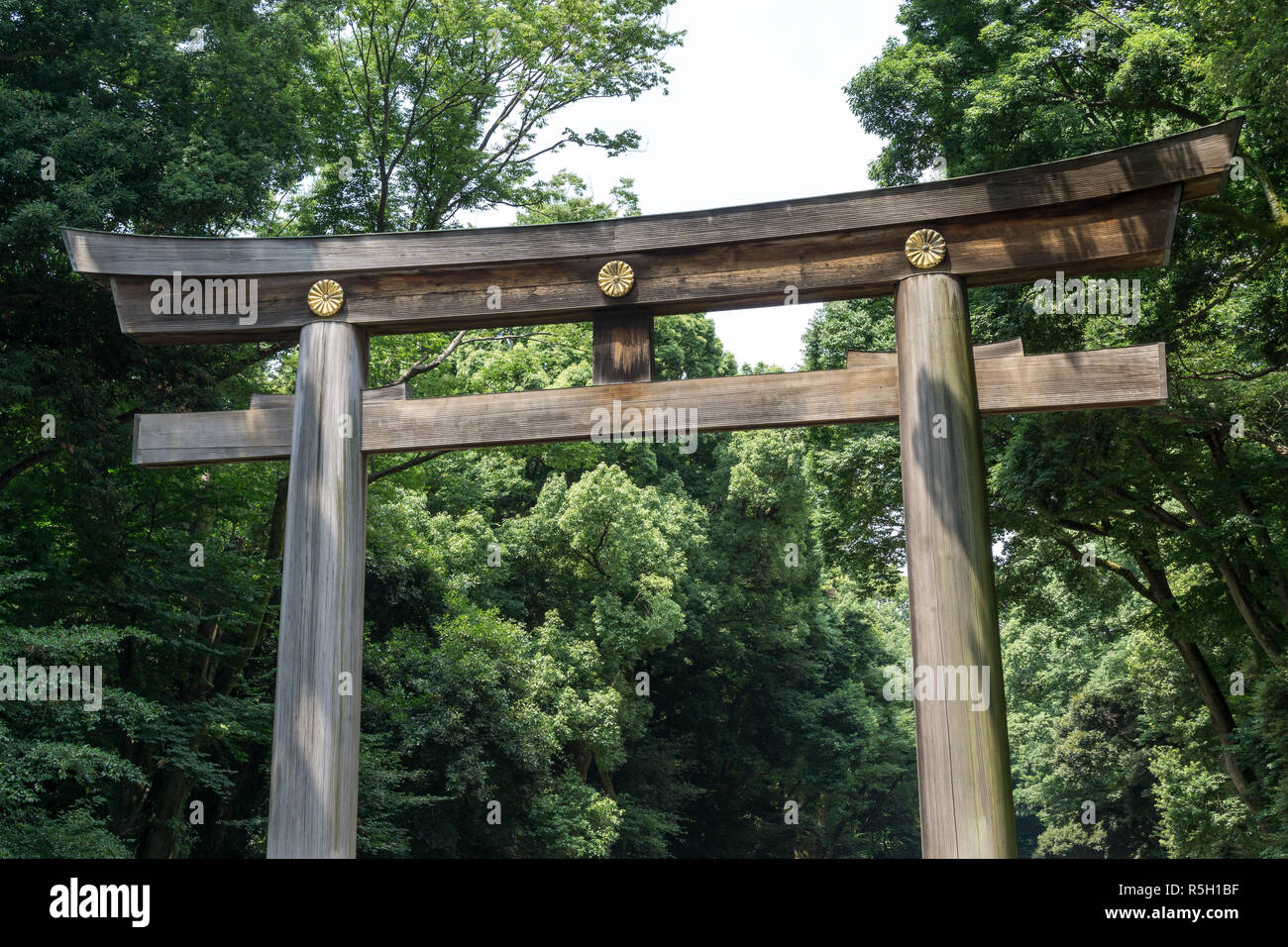 giant torri gates Stock Photo - Alamy
