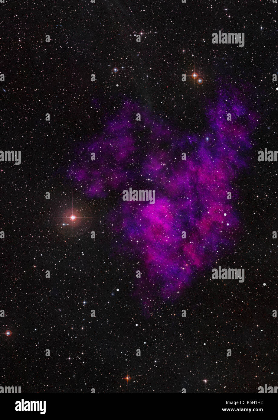 Small part of an infinite star field. 3D rendering Stock Photo - Alamy
