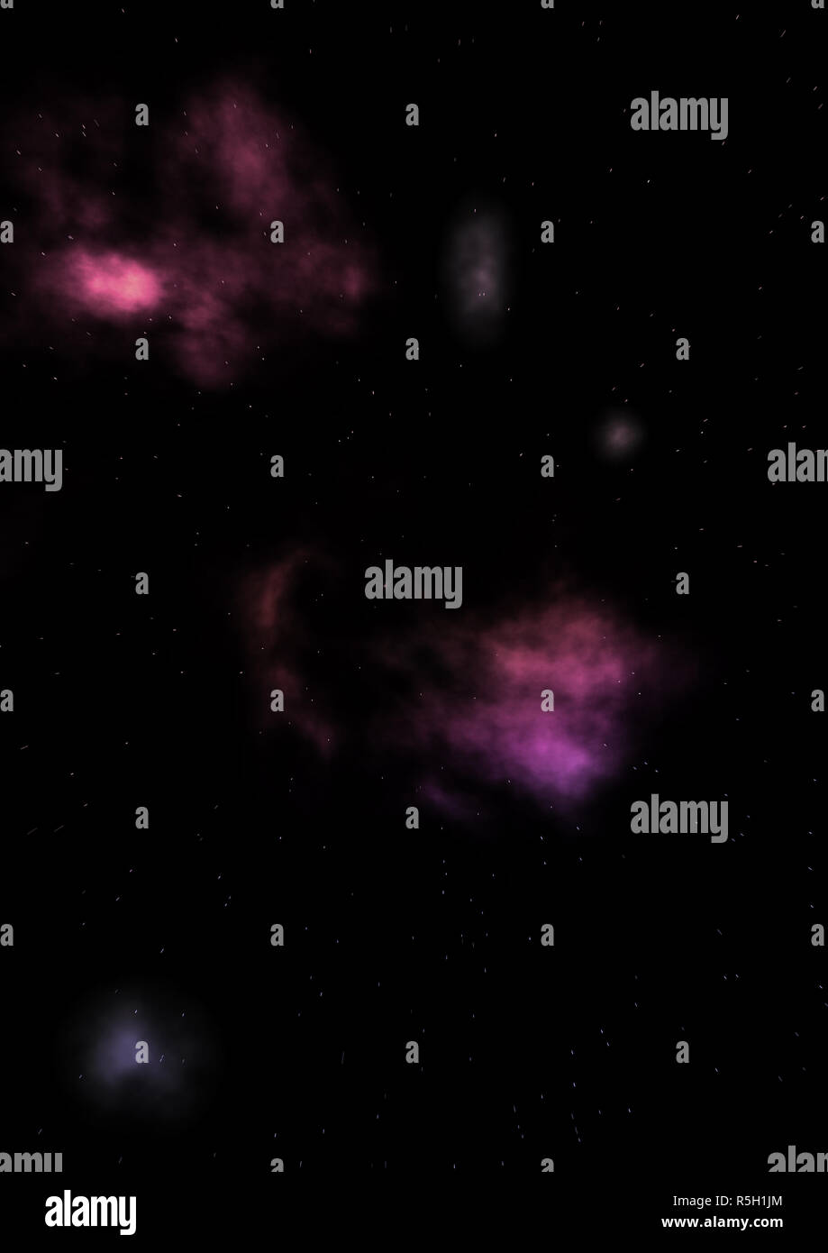 Star field in space and a nebulae. 3D rendering Stock Photo - Alamy