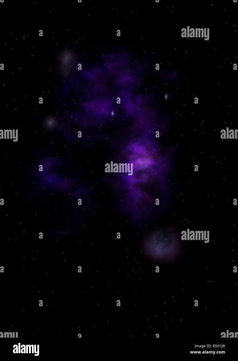 Small part of an infinite star field. 3D rendering Stock Photo - Alamy