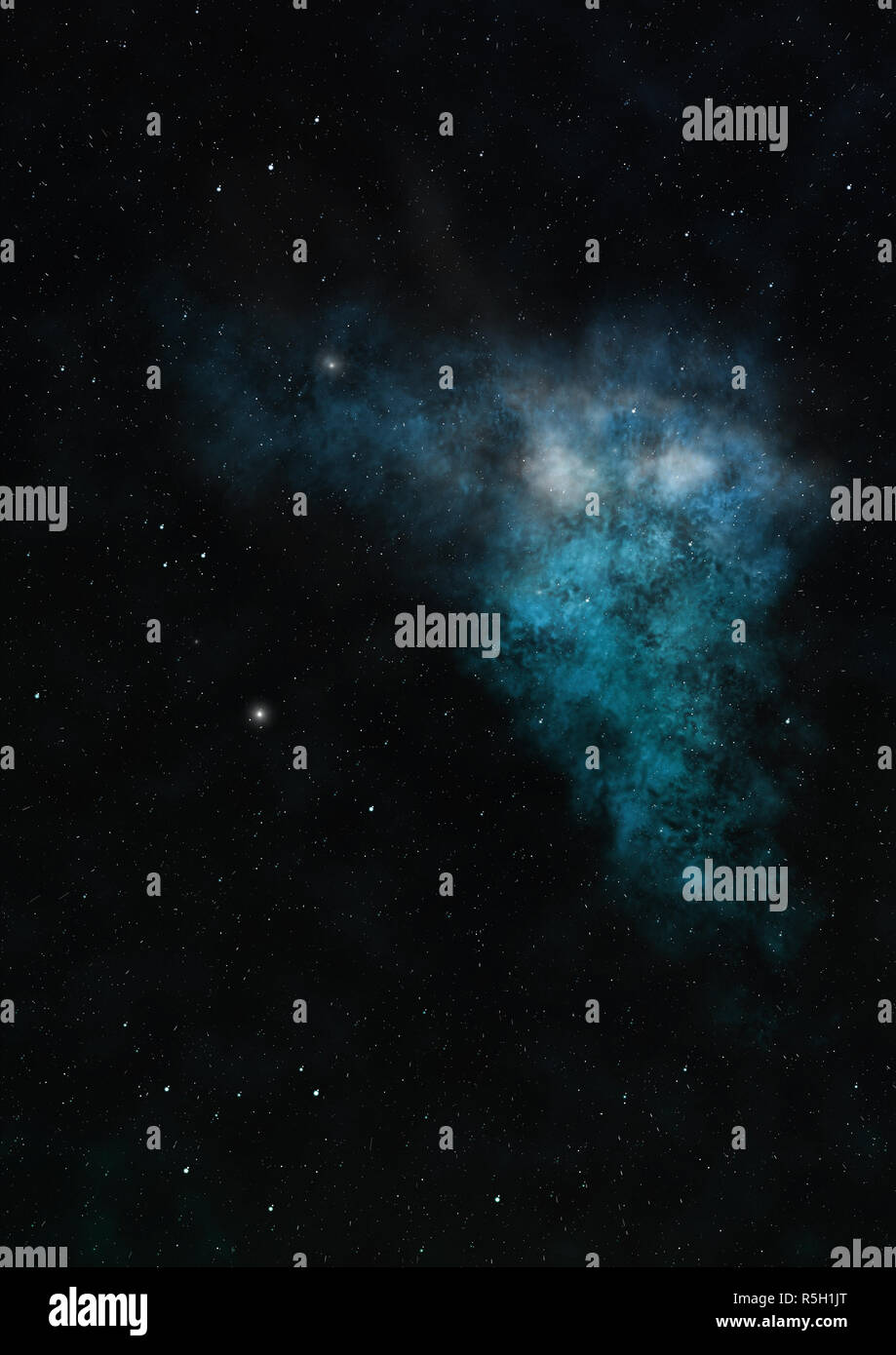 Small part of an infinite star field. 3D rendering Stock Photo - Alamy