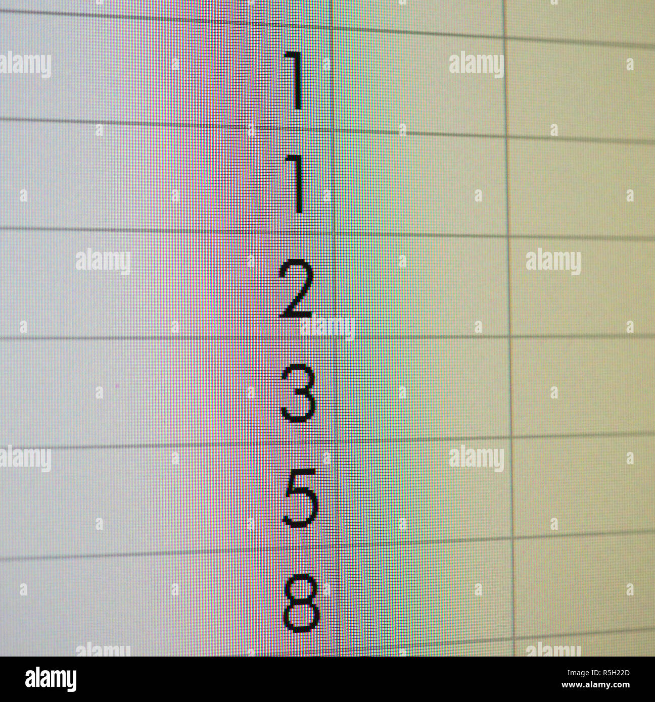 Computer Screen Spreadsheet Stock Photos & Computer Screen Spreadsheet ...