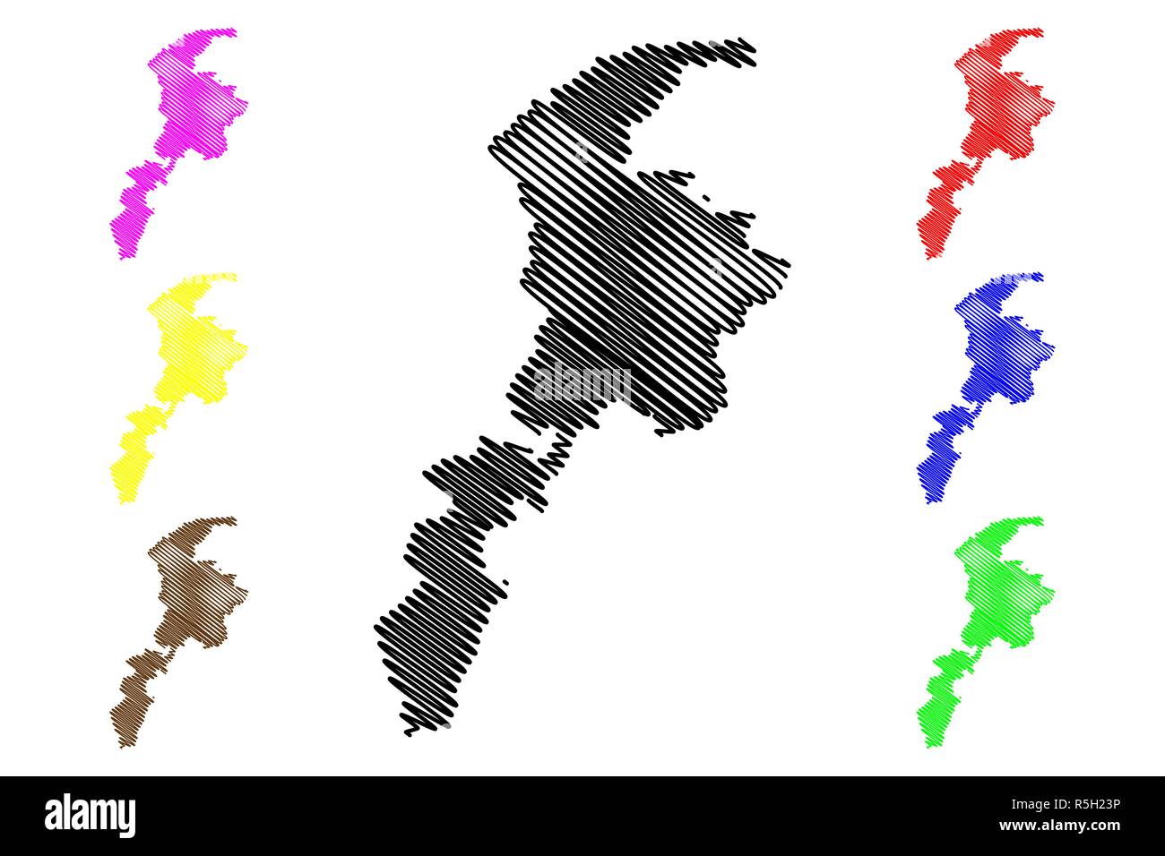 Kpk map hi-res stock photography and images - Alamy