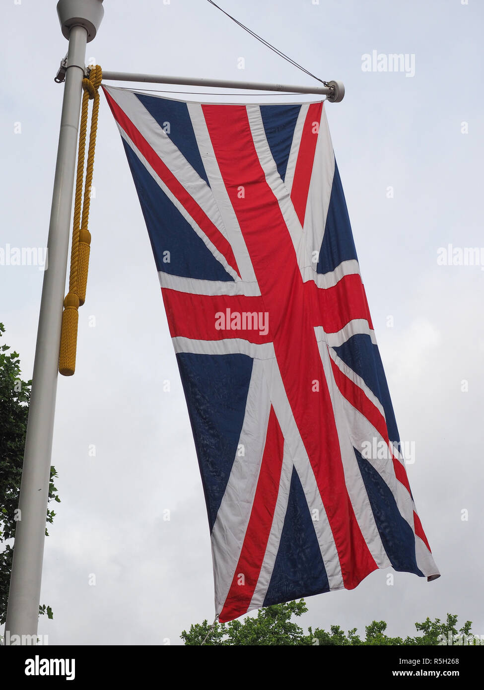flag of the United Kingdom (UK) aka Union Jack Stock Photo - Alamy