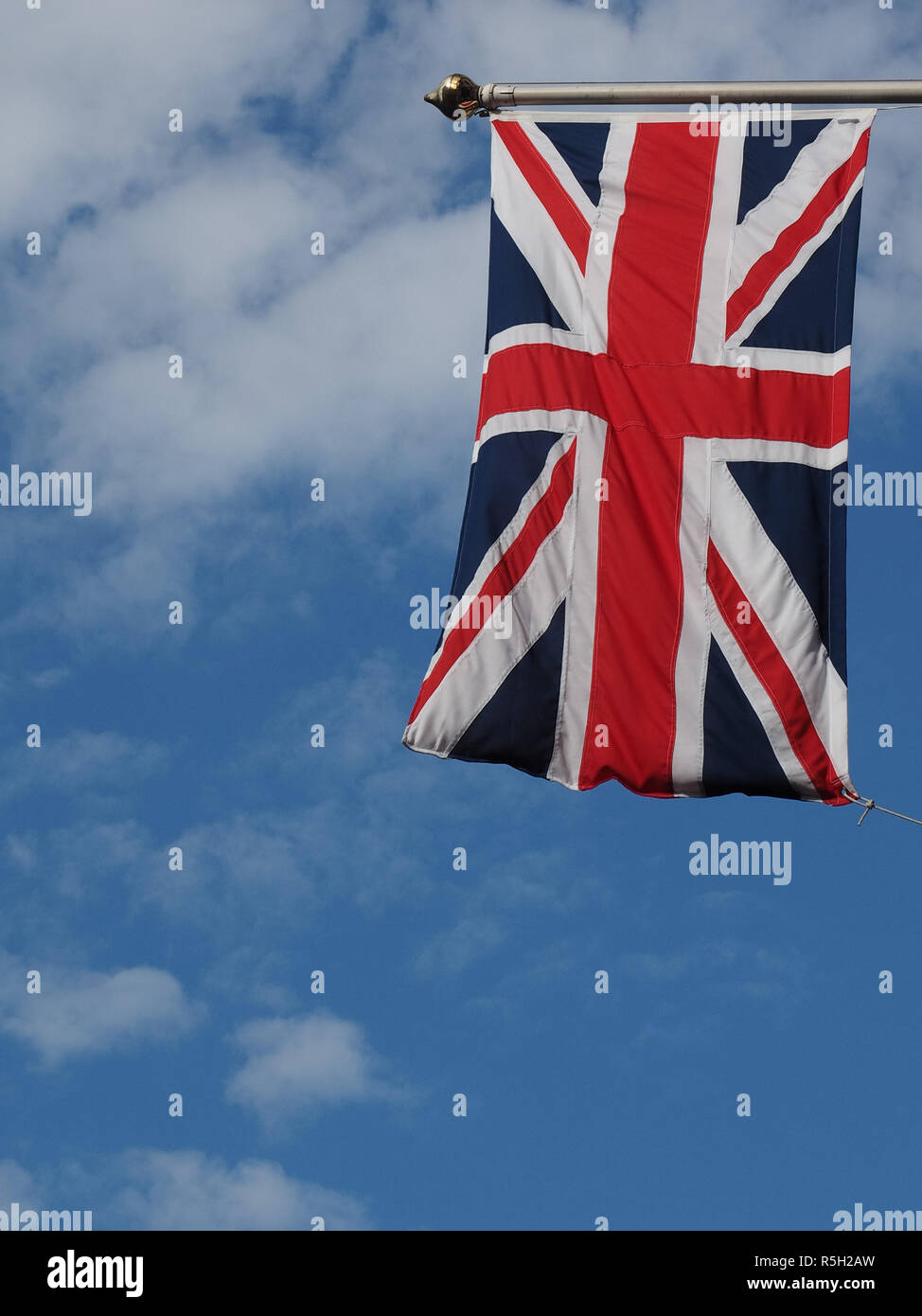 flag of the United Kingdom (UK) aka Union Jack Stock Photo - Alamy