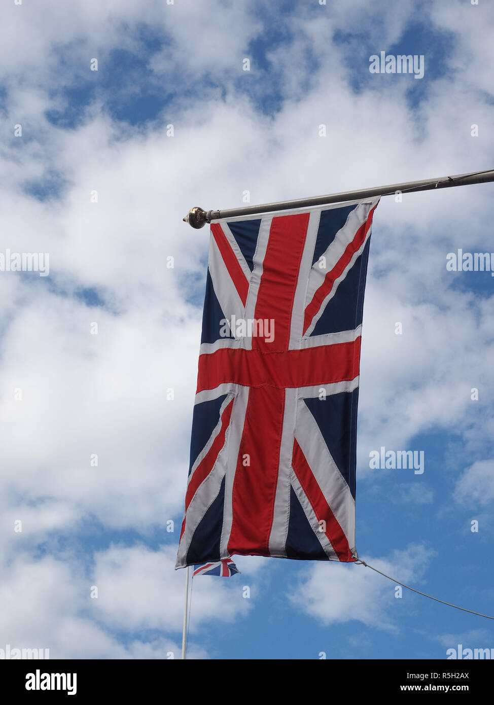 flag of the United Kingdom (UK) aka Union Jack Stock Photo - Alamy