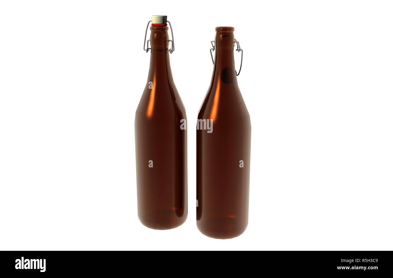 beer bottles with snap closure free Stock Photo - Alamy