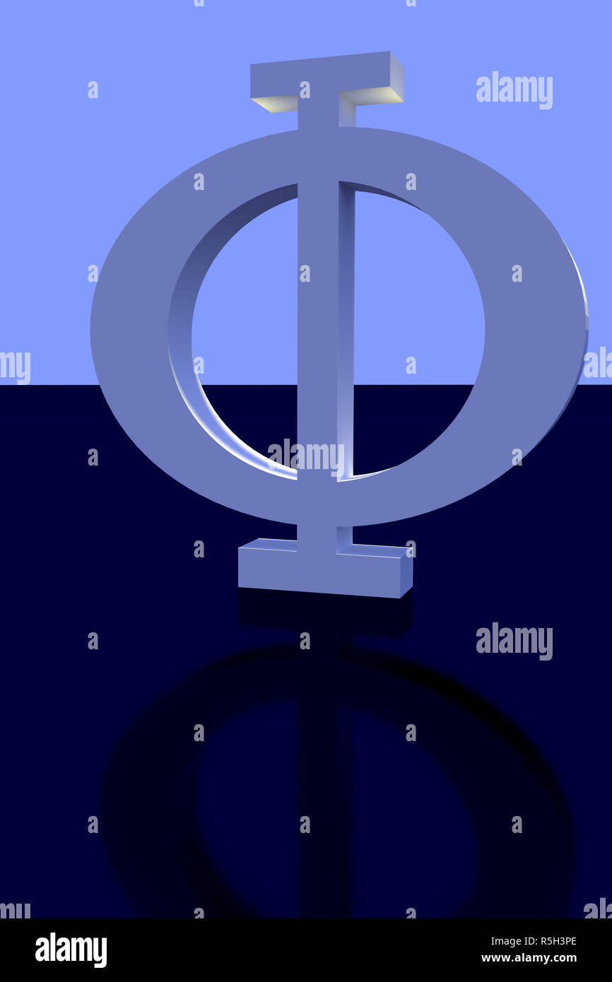 Greek letter phi hi-res stock photography and images - Alamy