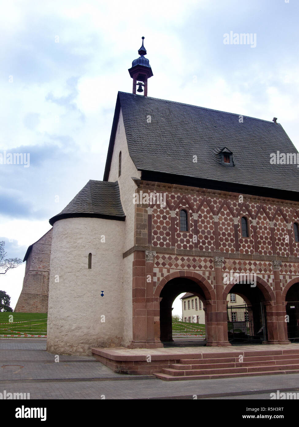 gate hall of the lorsch monastery Stock Photo - Alamy