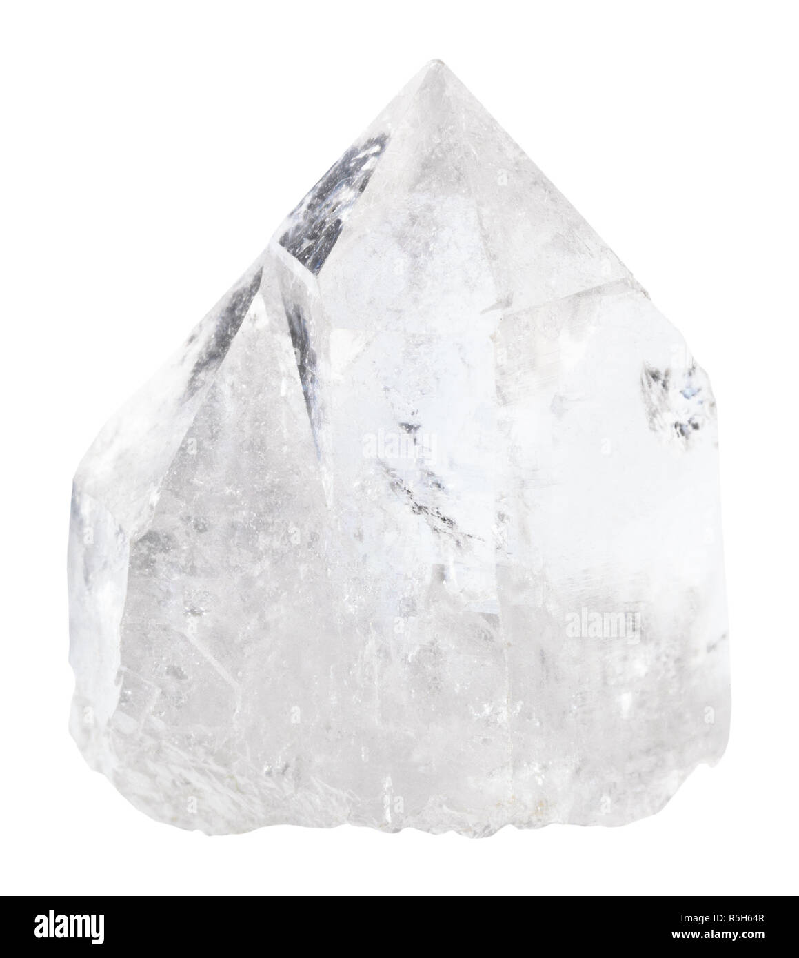 natural quartz rock-crystal isolated Stock Photo - Alamy