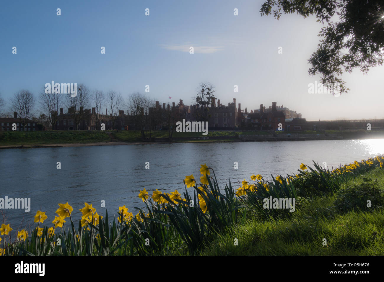River thames hampton court palace hi-res stock photography and images ...