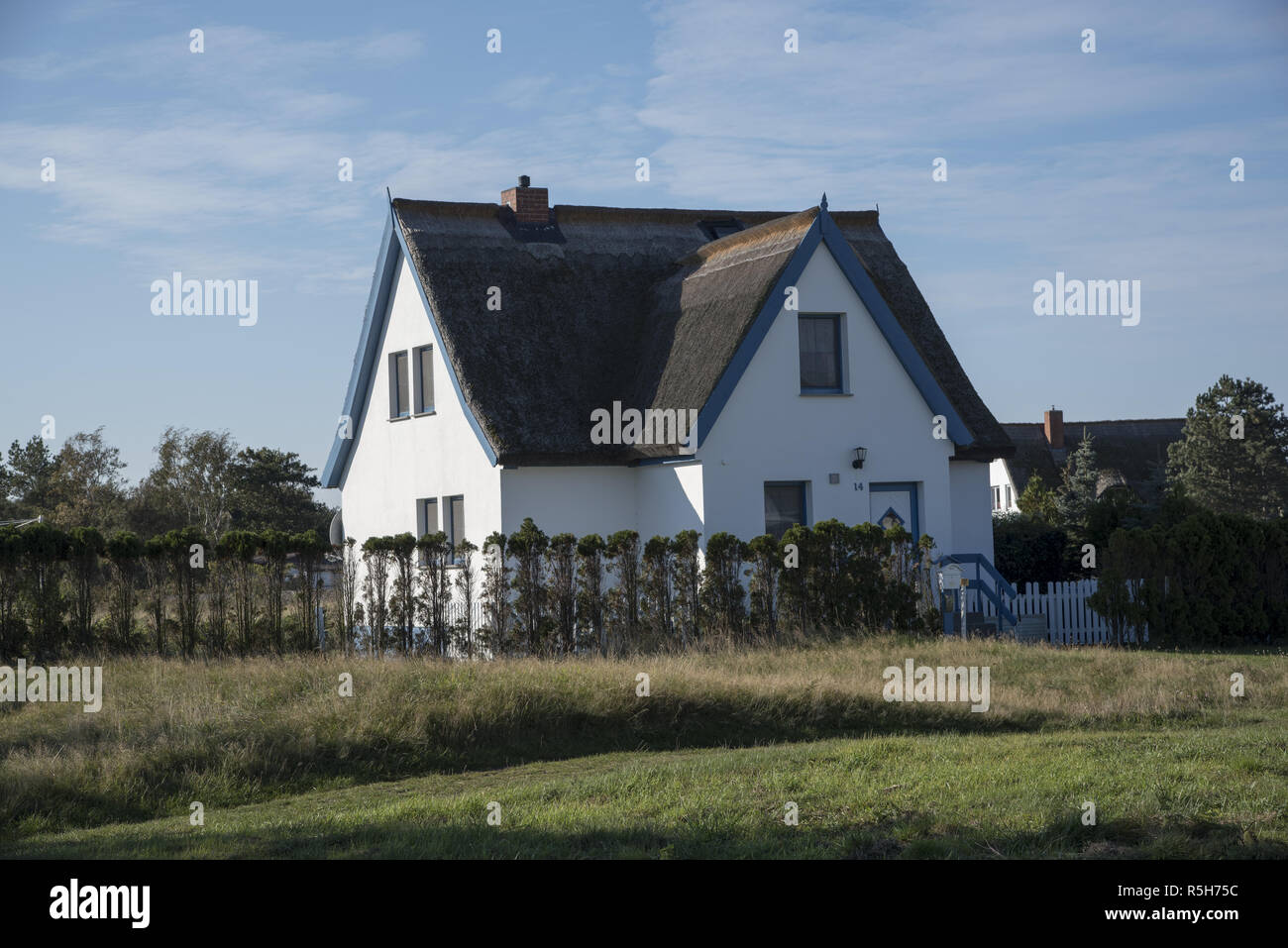 Neuendorf is the southernmost village on Hiddensee island in the Baltic ...