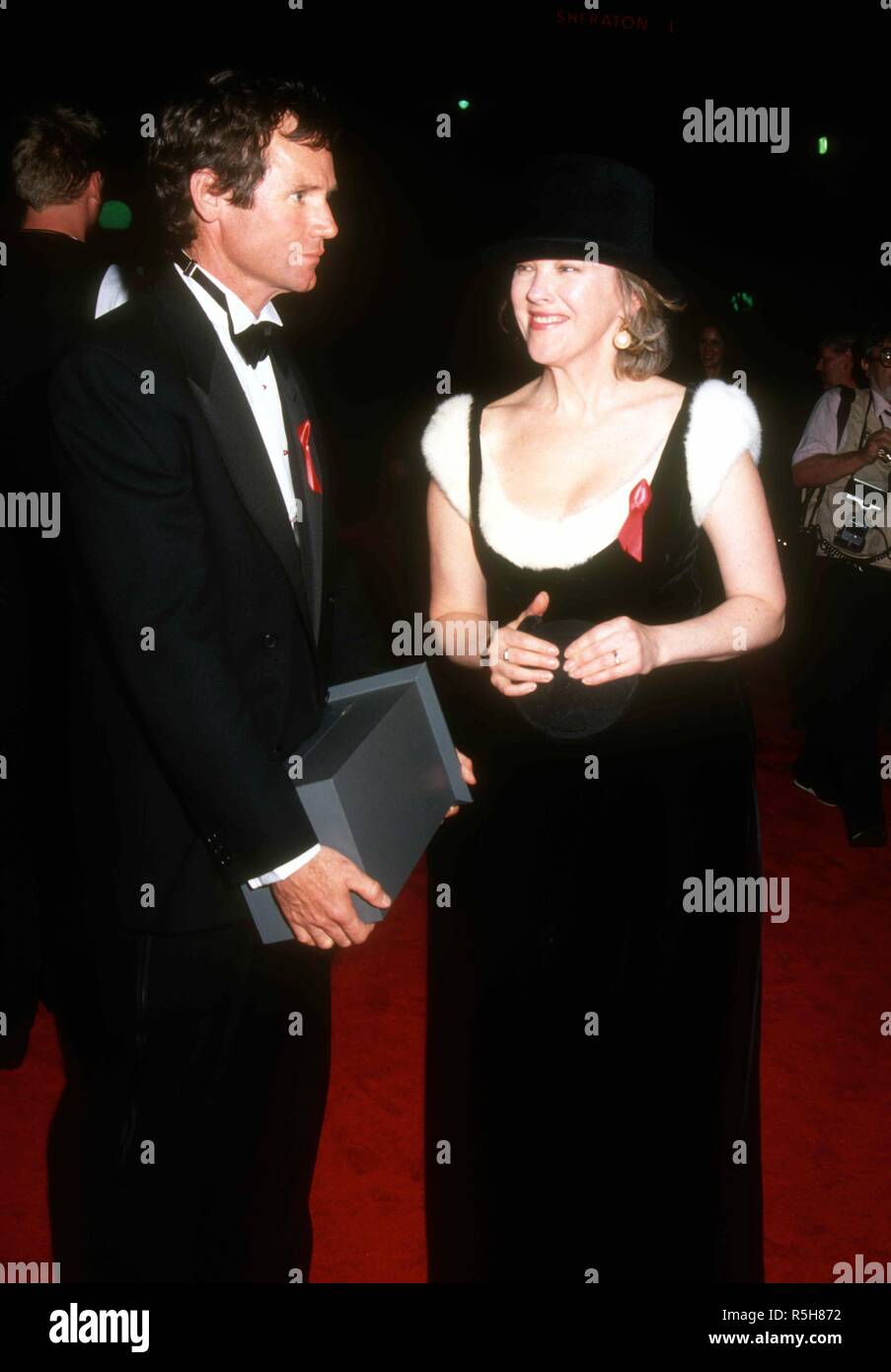 UNIVERSAL CITY, CA - MARCH 9: Production designer Bo Welch and actress ...