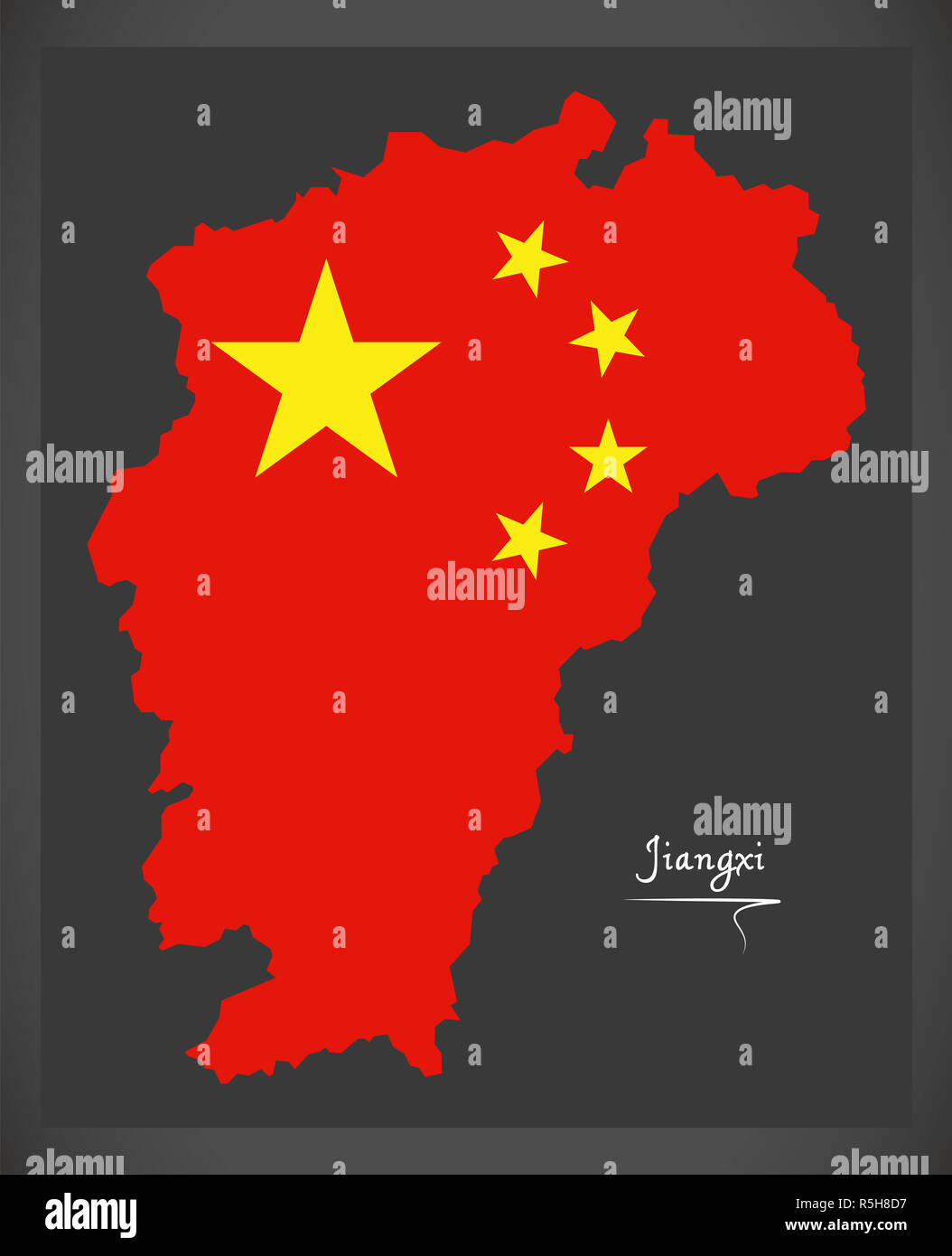Jiangxi map hi-res stock photography and images - Alamy