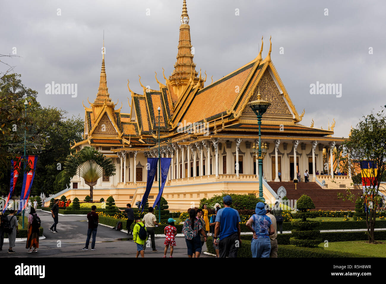 Royal Palace, Phnom Penh, Cambodia Stock Photo - Alamy