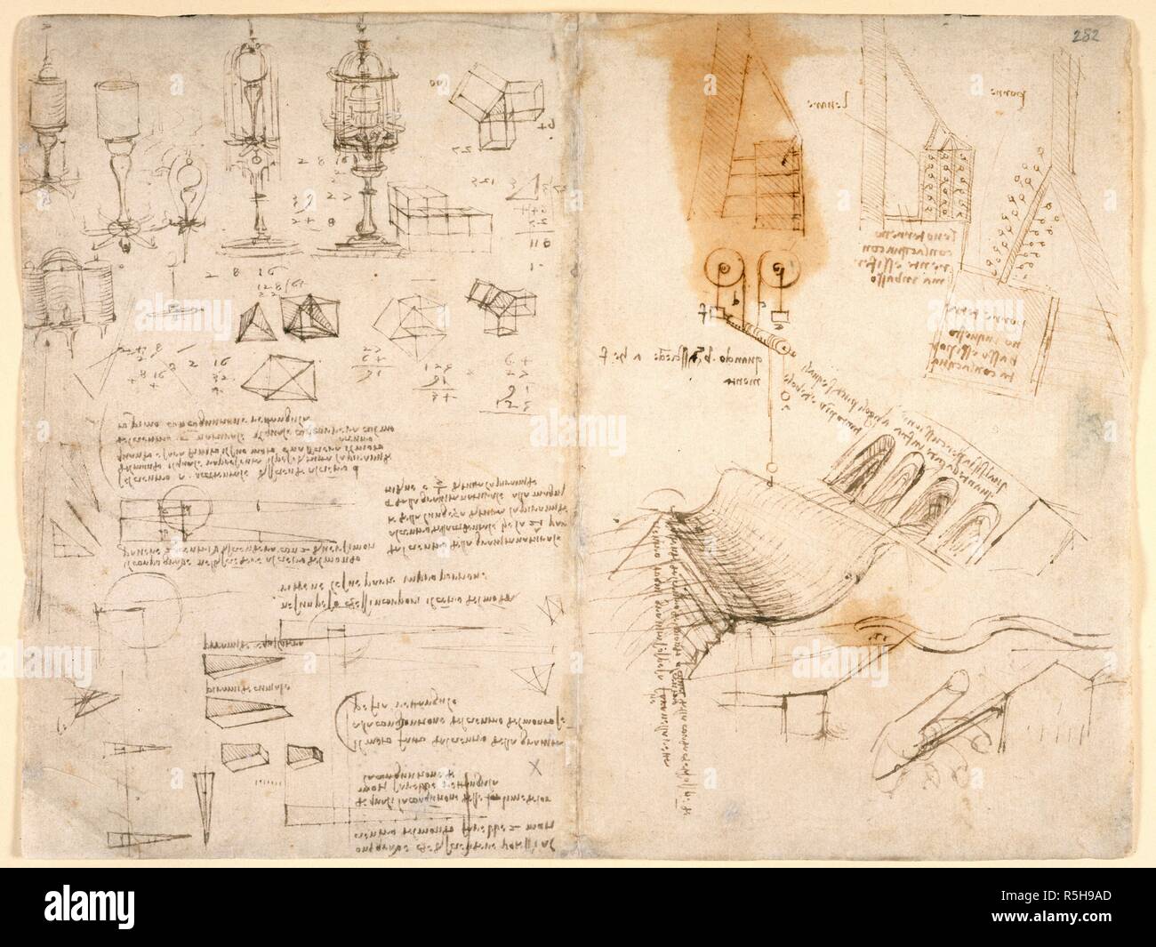 Leonardo Da Vinci Mechanical Drawings