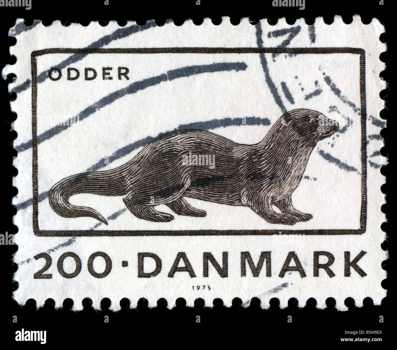 Postage stamp from Denmark in the Endangered animals series issued in ...