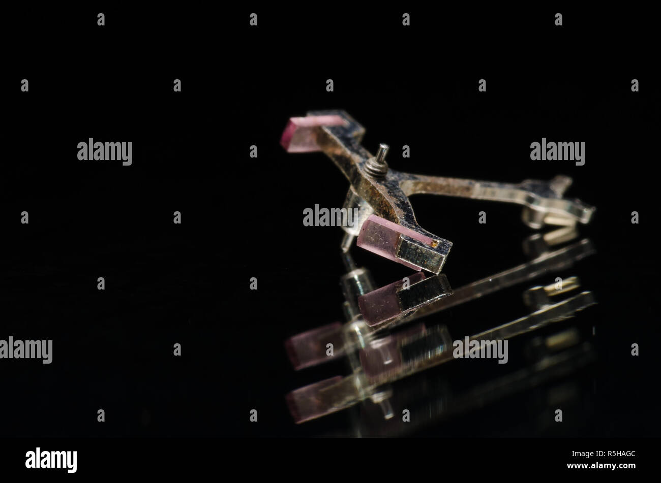 Watch Repair: Vintage Metallic Pallet Fork Shining in the Darkness ...