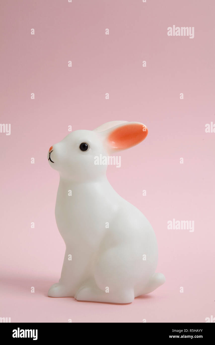 pink bunny rabbit Stock Photo - Alamy