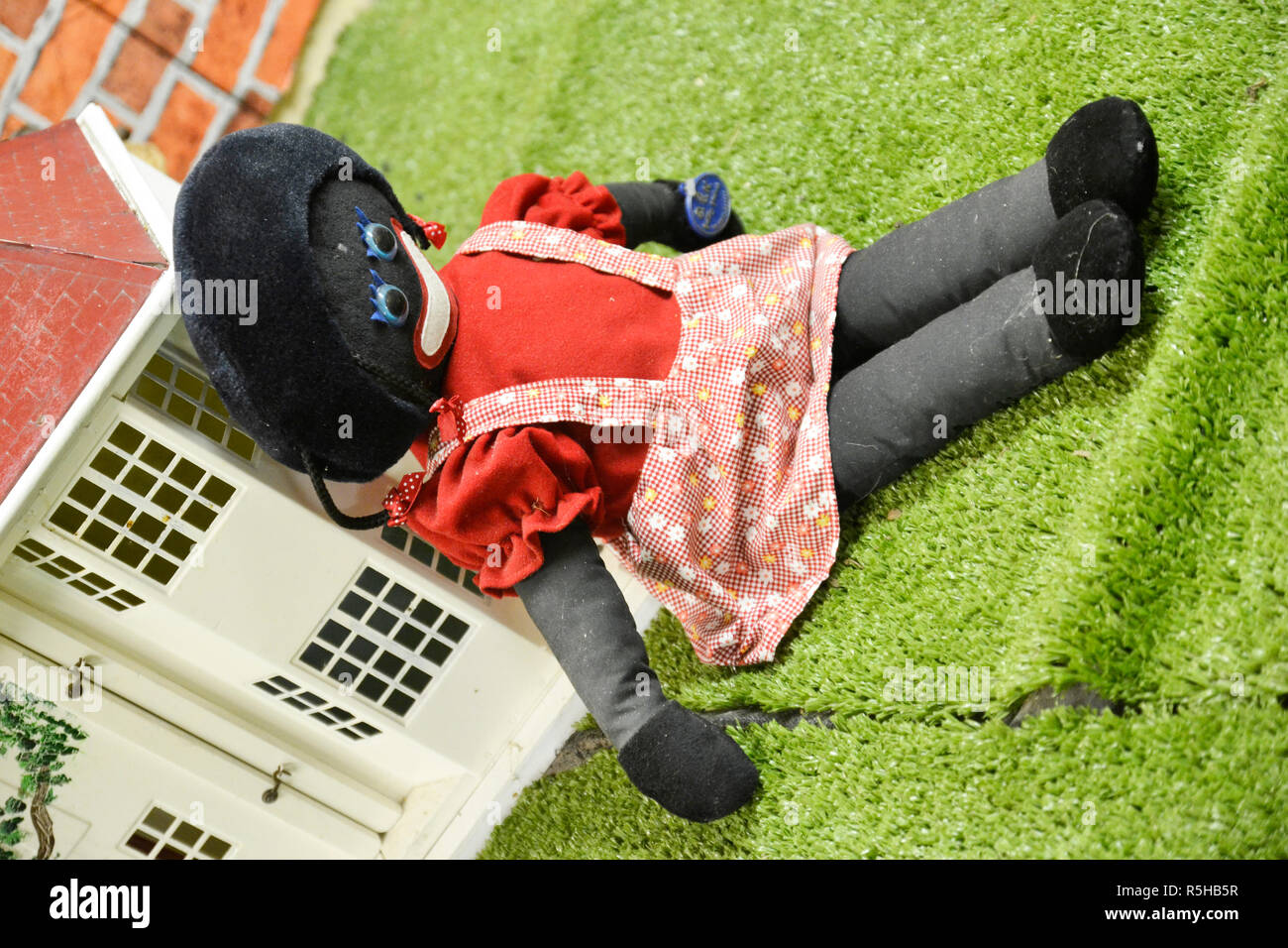 Golly wog at The Bubble Car Museum, Boston, Lincolnshire, UK Stock ...