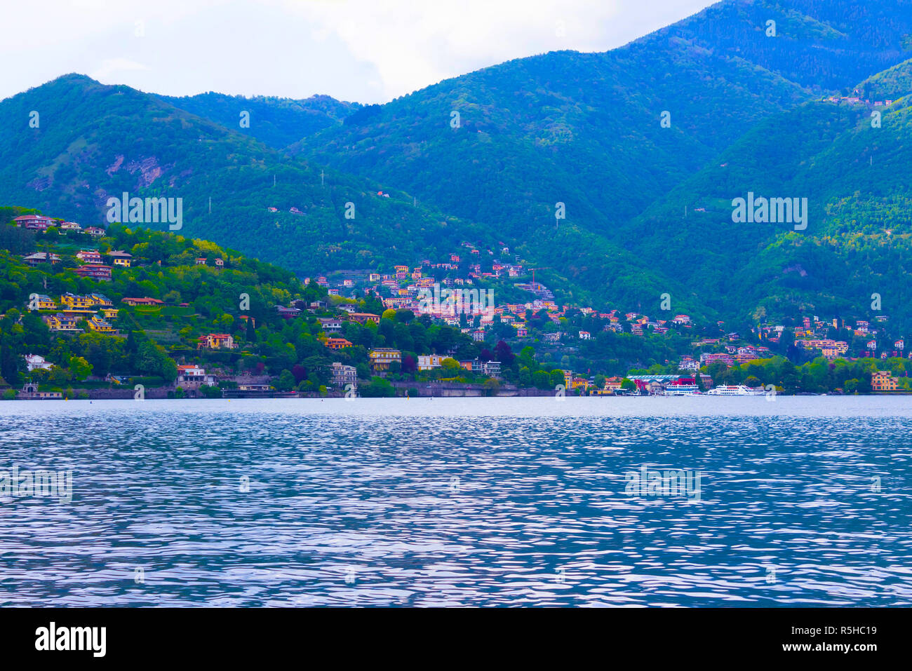 Nice view lake como hi-res stock photography and images - Alamy