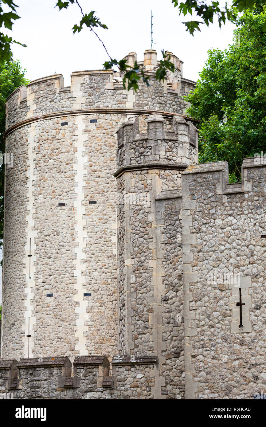 Tower of London, medieval defense building, London, United Kingdom ...