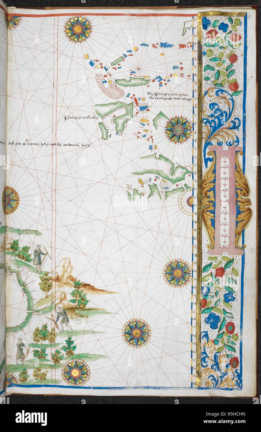 Pacific ocean map 16th century hi-res stock photography and images - Alamy