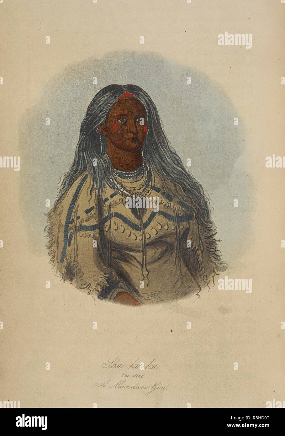 Mandan tribe hi-res stock photography and images - Alamy