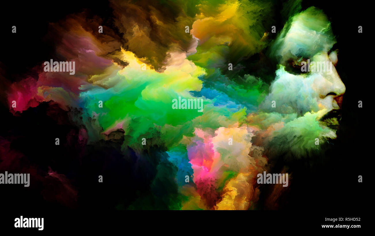 Colors of Insanity Stock Photo - Alamy