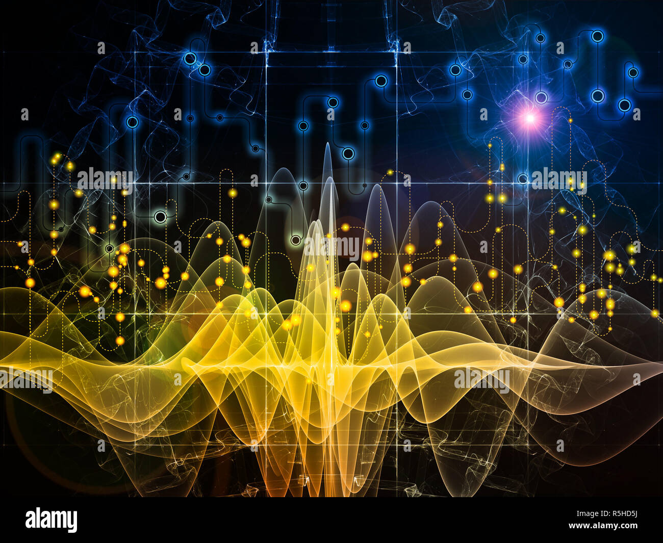 Way of Data Flow Stock Photo - Alamy