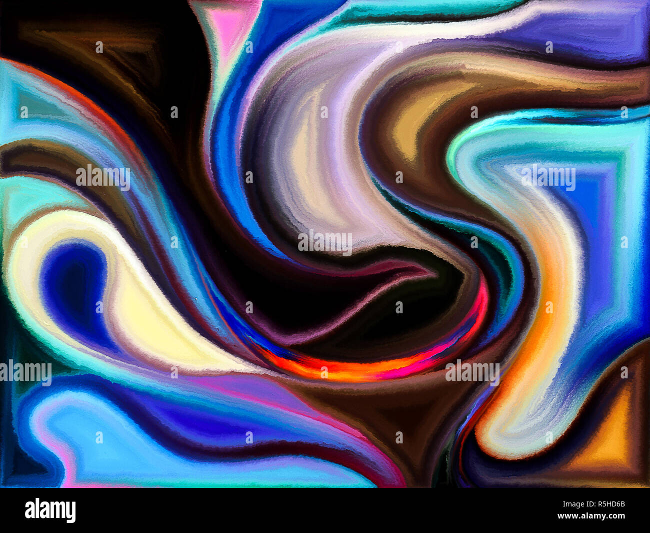 Abstract arrangement of fragmented shapes hi-res stock photography and ...