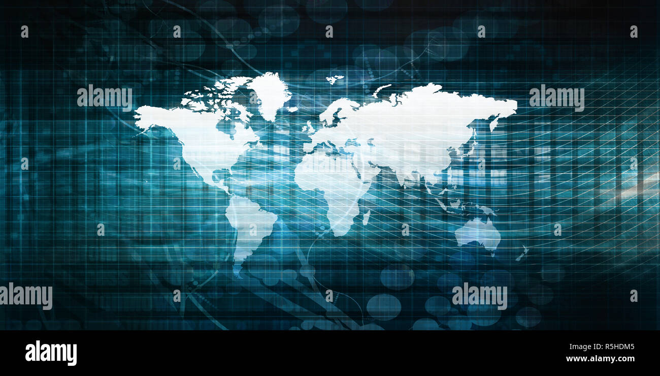 Global connectivity growing business hi-res stock photography and ...