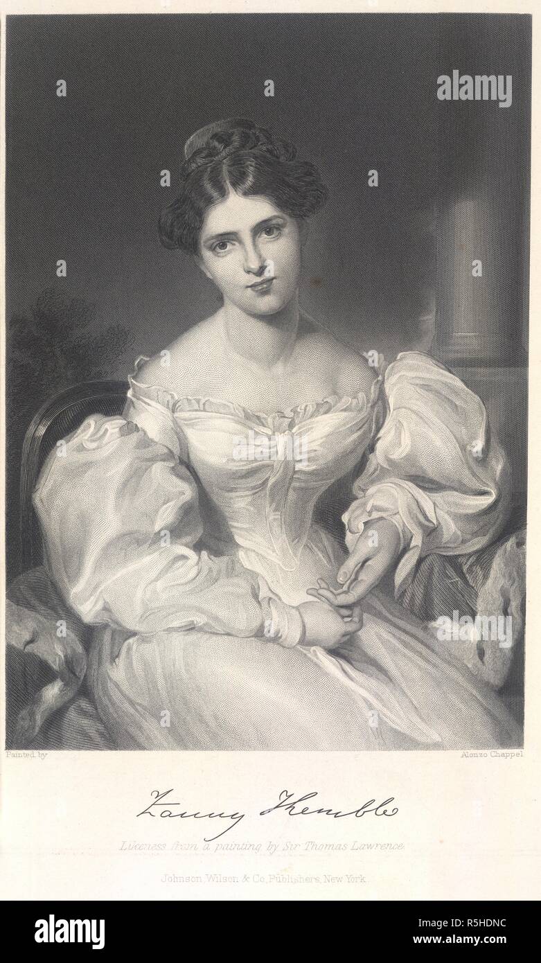 Frances anne fanny kemble hi-res stock photography and images - Alamy
