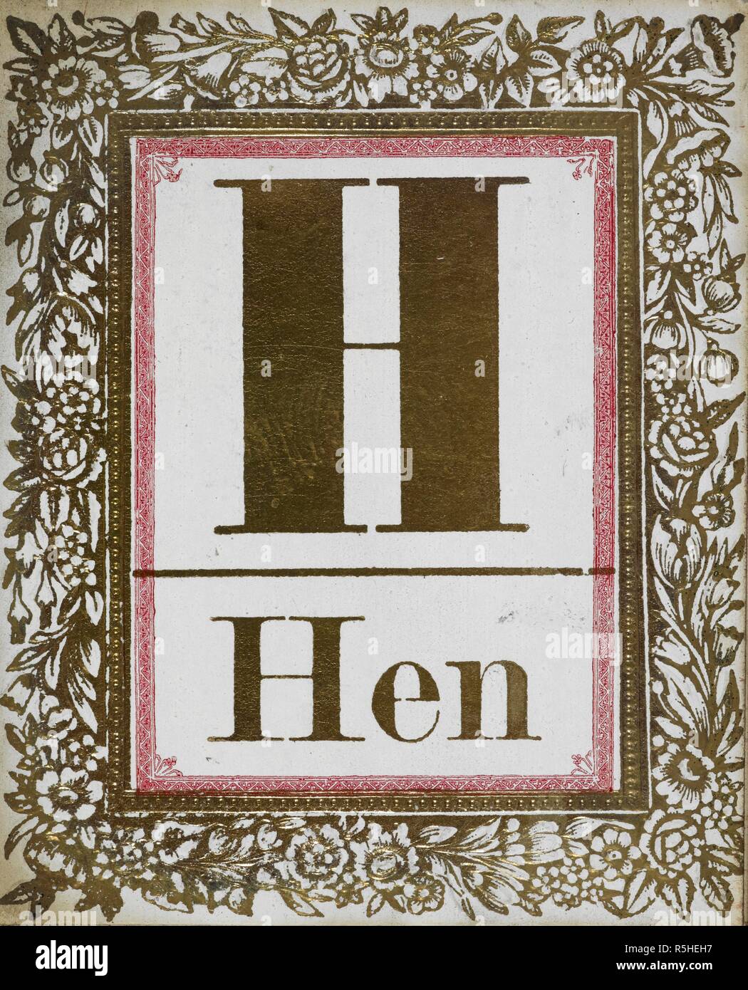 Hen alphabet hi-res stock photography and images - Alamy