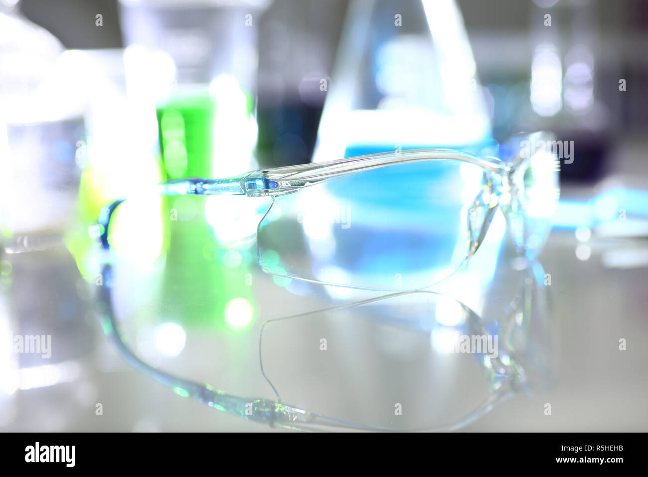 Protective surgical goggles for operations Stock Photo - Alamy