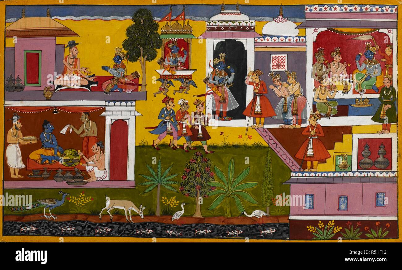 Rama returns to Ayodhya and wishes to perform the Rajasuya sacrifice ...